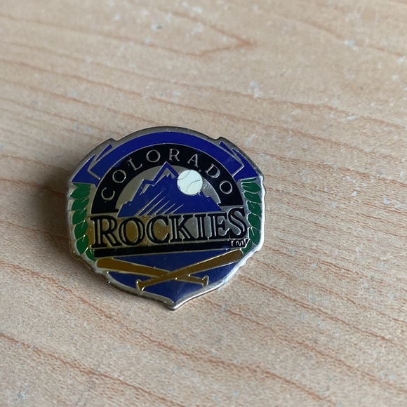 Vintage | Accessories | Vintage 993 Colorado Rockies Pin | Poshmark